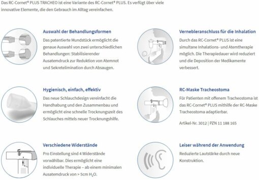 RC-Cornet PLUS TRACHEO – Atemtrainer